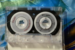 TEAC Cassette Traction Meter Test Tape MTT - 8422, | #7196275
