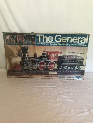 Vintage MPC 1/25 The General 4 - 4 - 0 American Standard Steam ...