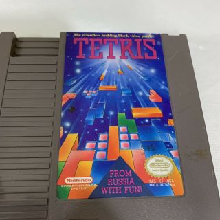 Tetris Nintendo Entertainment System 1989 NES Video Game Cartridge Only ...
