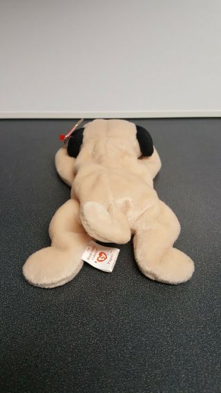 TY Beanie Baby - PUGSLY The Pug Dog (8 Inch) - MWMTs Stuffed Animal Toy ...