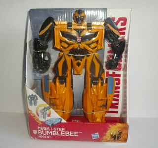 Transformers 4 Age Of Extinction Mega 1 - Step Bumblebee & Stinger ...
