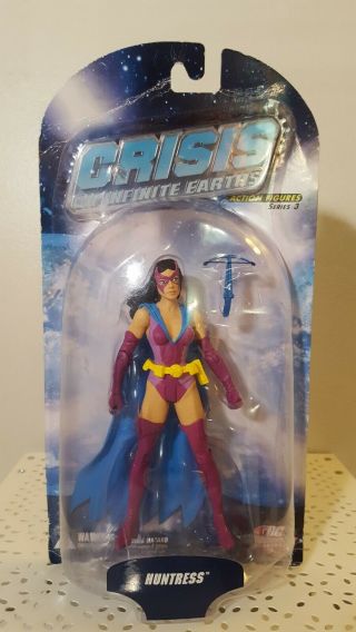 DC DIRECT CRISIS ON INFINITE EARTHS SERIES 3 HUNTRESS ACTION FIGURE A6 ...