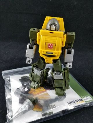 Badcube Brawny OTS - 02 Transformers Masterpiece 3rd Party Brawn ...