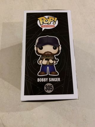 Supernatural: Bobby Singer 305 (vaulted) FUNKO POP VINYL FIGURE RARE ...