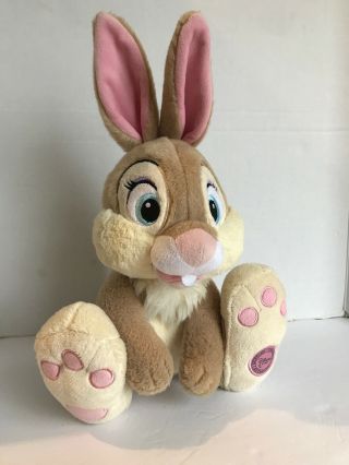Disney Store MISS BUNNY Plush Stuffed Toy BAMBI Thumper ' S Girlfriend ...