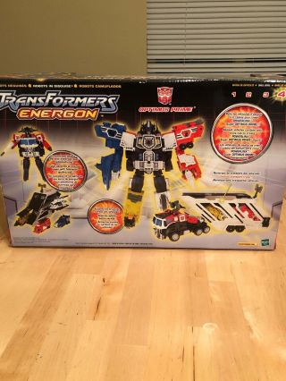 Hasbro Transformers Energon Optimus Prime Action Figure | #21414647