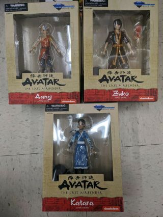 DIAMOND SELECT AVATAR THE LAST AIRBENDER KATARA ZUKO KATARA ACTION ...