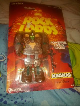 Vintage 1986 Tonka Rock Lords BRIMSTONE Evil Rock Warrior Complete ...