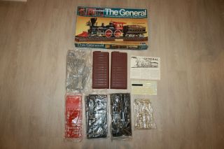 Vintage MPC 1/25 The General 4 - 4 - 0 American Standard Steam ...