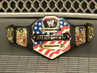 WWE Mattel US Championship Title Belt For Wrestling Action Figures WCW ...