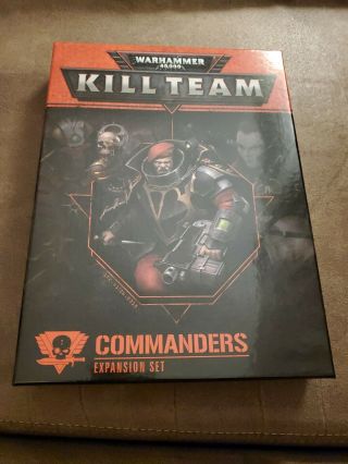 Warhammer 40000 40K Kill Team Commanders Expansion - Book And Cards ...
