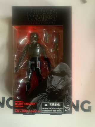 STAR WARS IMPERIAL DEATH TROOPER THE BLACK SERIES 6 Inch Figure | #31787945