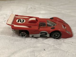 Vintage Aurora AFX 2 Red Racecar Slot Car Made In Singapore | #20926145