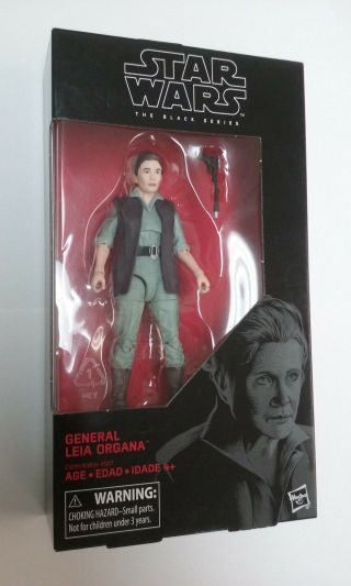 Star Wars The Black Series General Leia Organa 6 " Inch Figure | #21610111