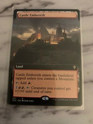 Borderless Extended Art Stormfist Crusader NM MTG Magic The Gathering ...