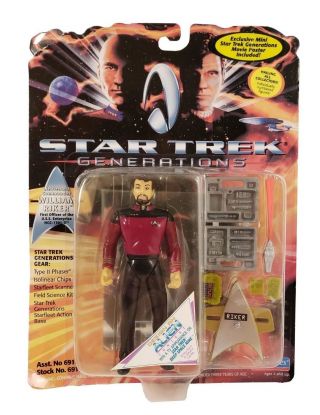 Star Trek Generations Lieutenant Commander William Riker (1994 ...