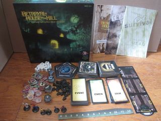Betrayal At House On The Hill - 2nd Ed. Haunted House Horror Game ...