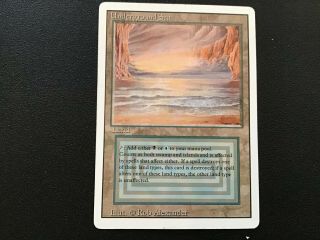 Magic The Gathering MTG Underground Sea Revised Edition MP/HP | #20836925