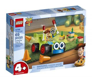 LEGO Disney Pixar Toy Story 4 Woody & RC 10766 Kit NOT COMPLETE | #58047772