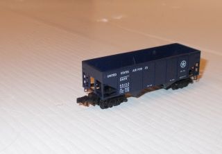N SCALE TRAIN UNITED STATES ARMED FORCES 3482 AMMUNITION TRANSPORTER ...