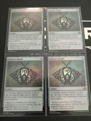 Mishra ' S Bauble Foil Iconic Masters MTG Magic The Gathering NM ...